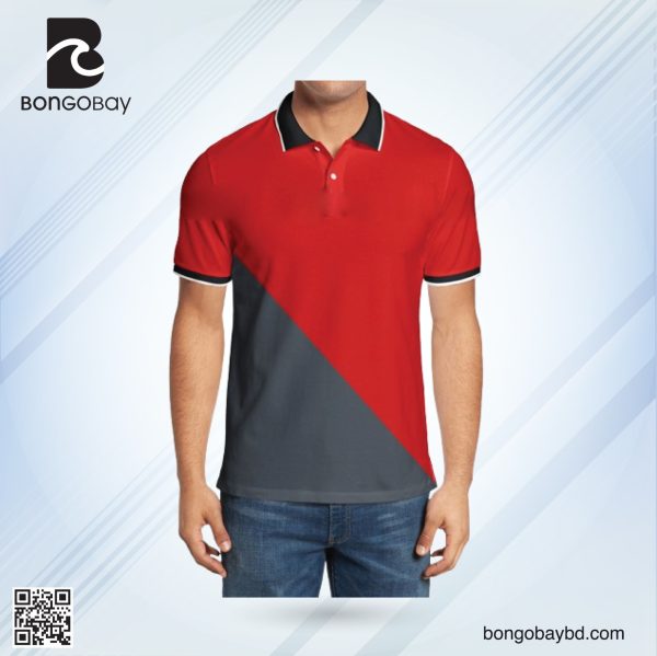 MENS 2 COLOR MATCHING POLO SHIRT – BongoBay