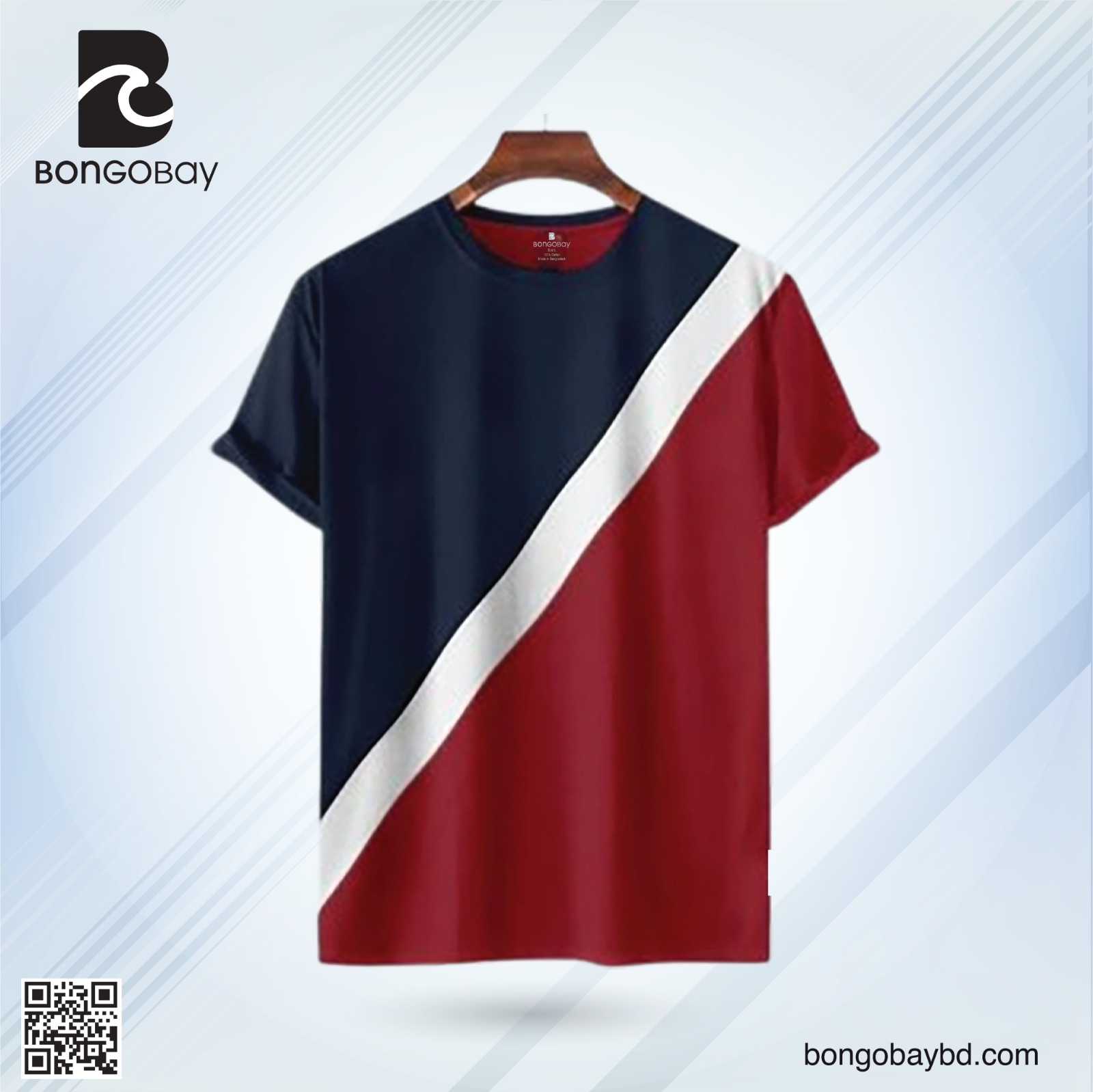 MENS 3-COLOR MATCHING T-SHIRT – BongoBay
